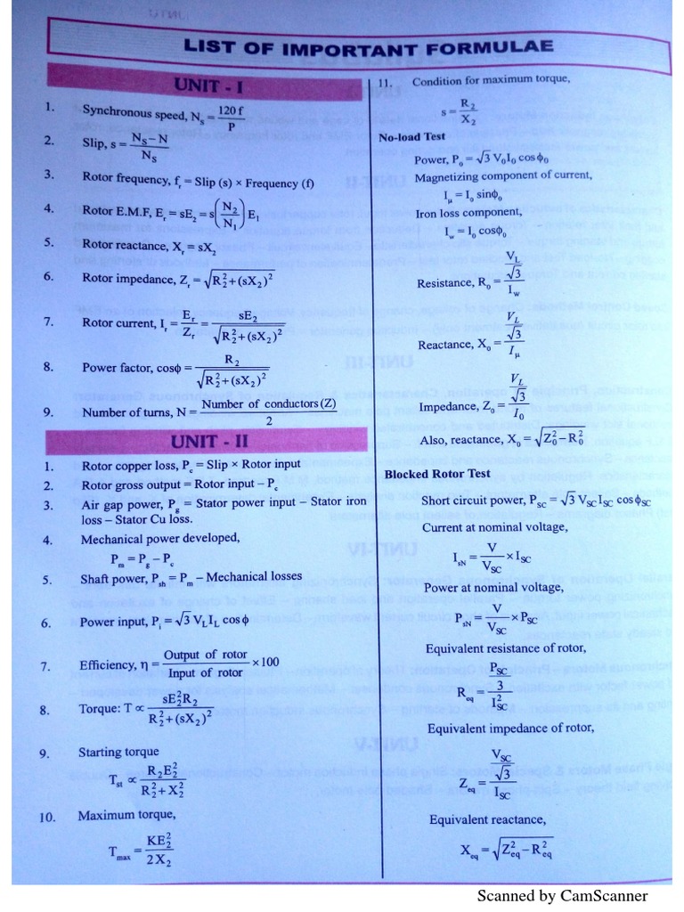 All in One EM2 Unit - 1 PDF | PDF