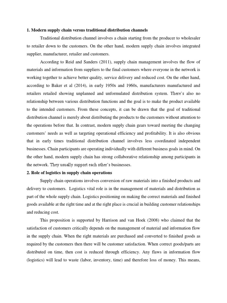 Logistics Review and Cases | PDF | Logistics | Marketing