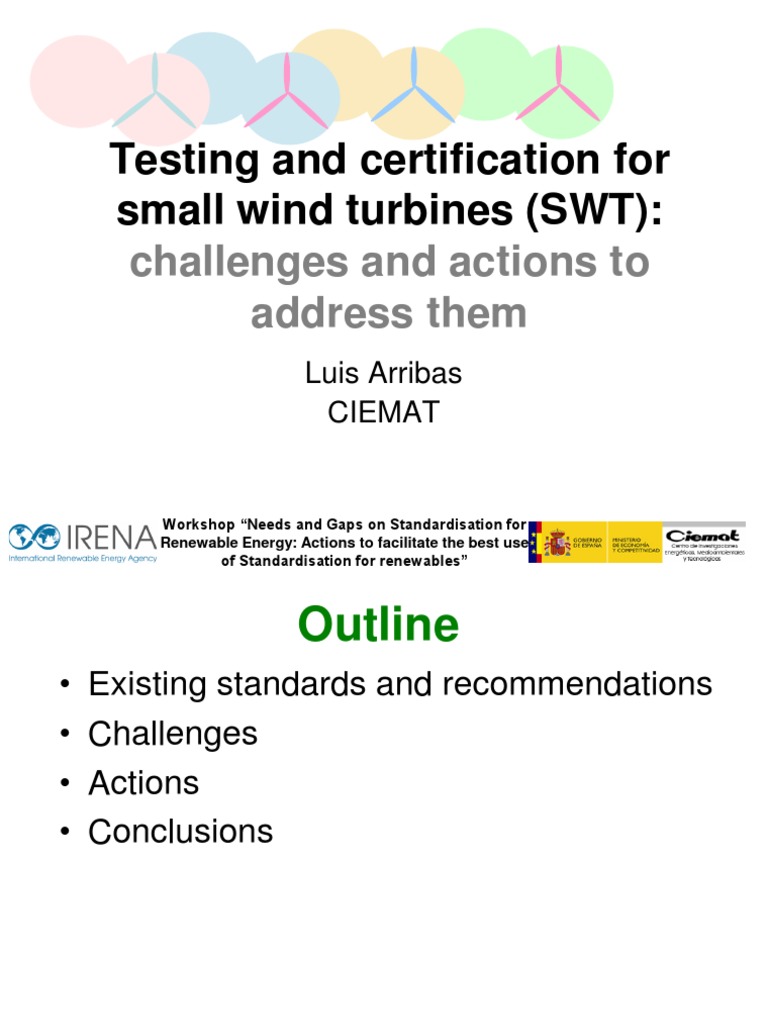 Small Wind Certification PDF | PDF | Wind Turbine | Standardization