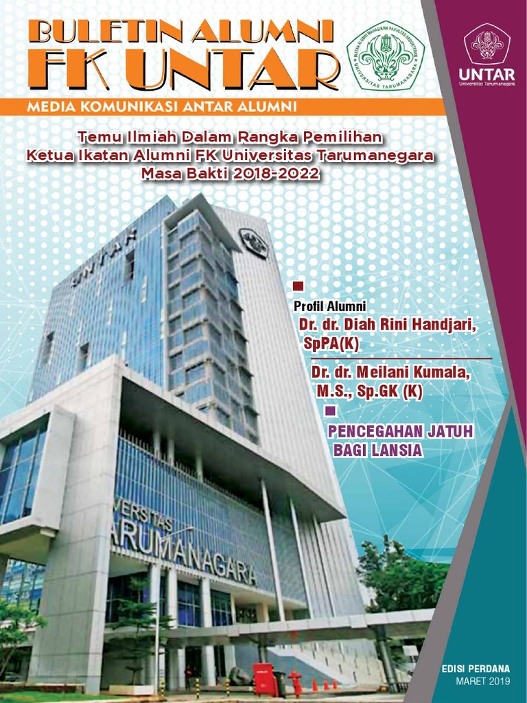 Buletin Alumni FK Untar No 01-Maret 2019 PDF | PDF