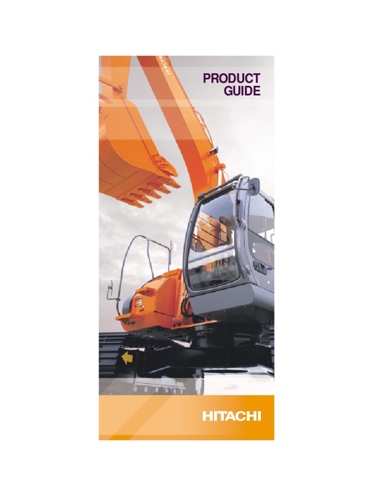 06 Product Guide Hitachi | PDF | Horsepower | Truck