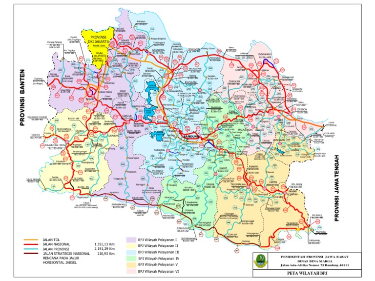Peta Wilayah BPJ | PDF