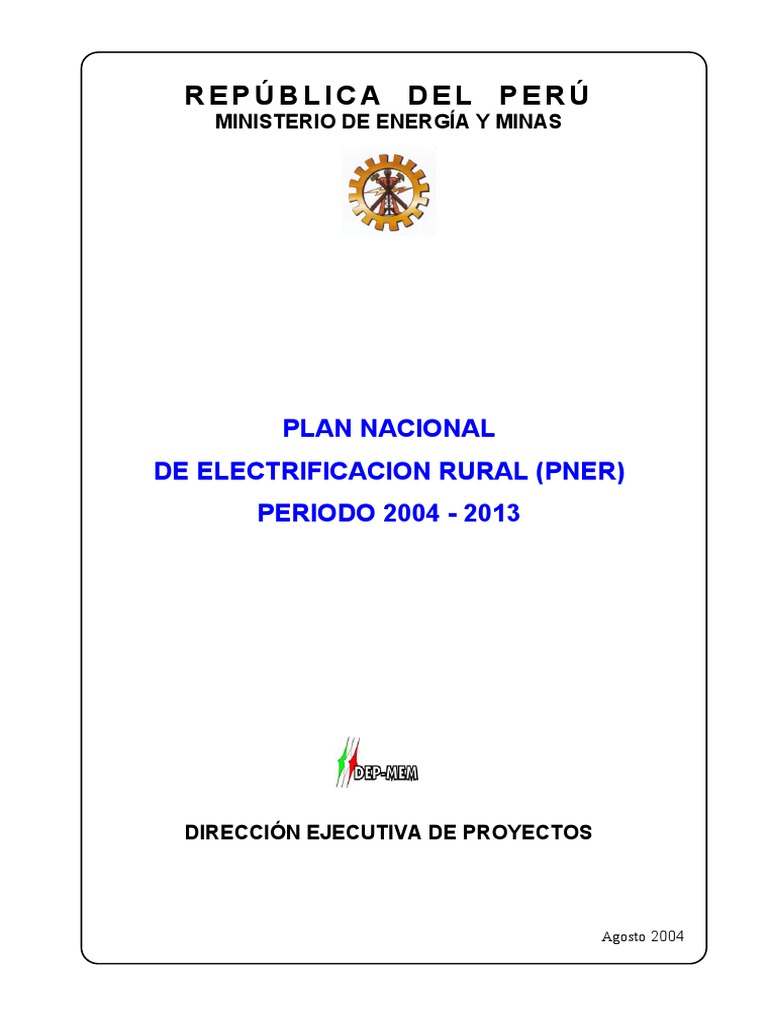 Pner 2004 - 2013 | PDF | Fotovoltaica | Gobierno
