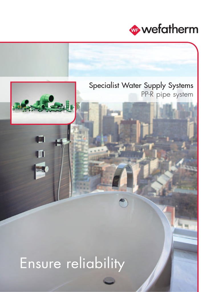 Wefatherm Brochure English | PDF | Water Supply Network | Tap Water