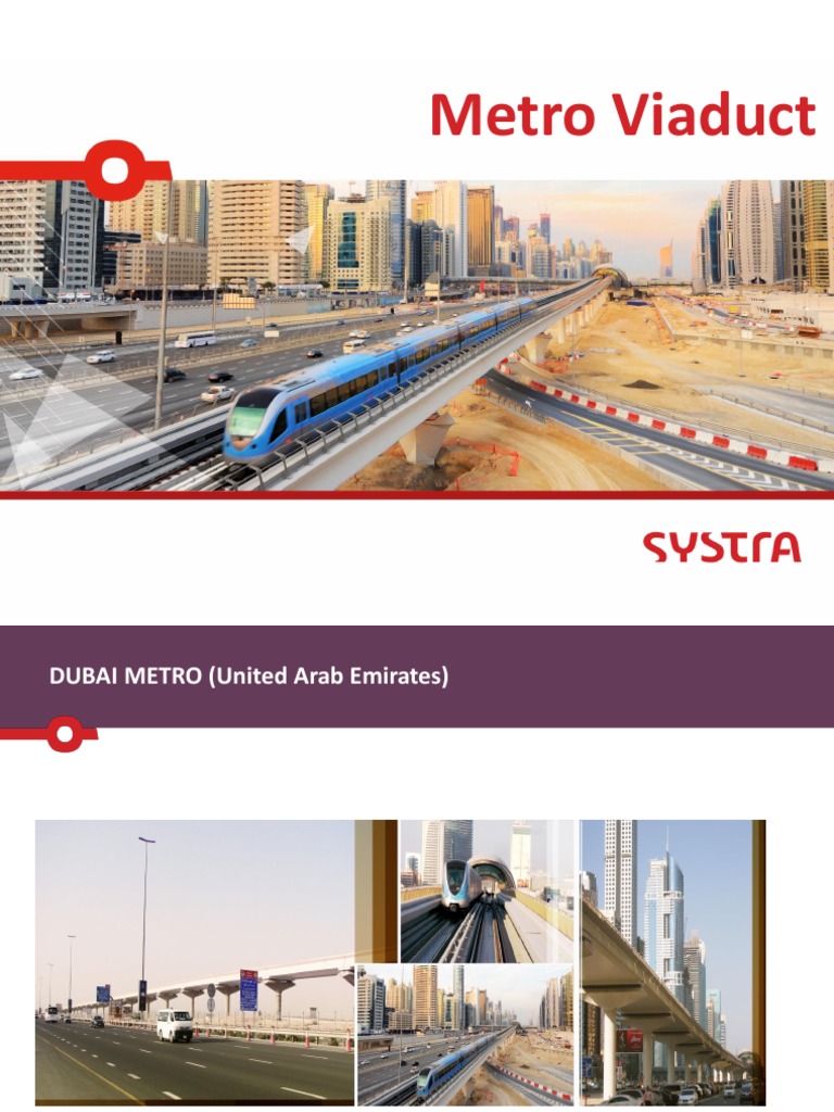 Metro Viaduct Design and Construction | PDF | Precast Concrete | Track ...