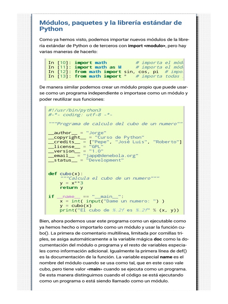 Python Modulos | PDF | Protocolo de transferencia de archivos ...