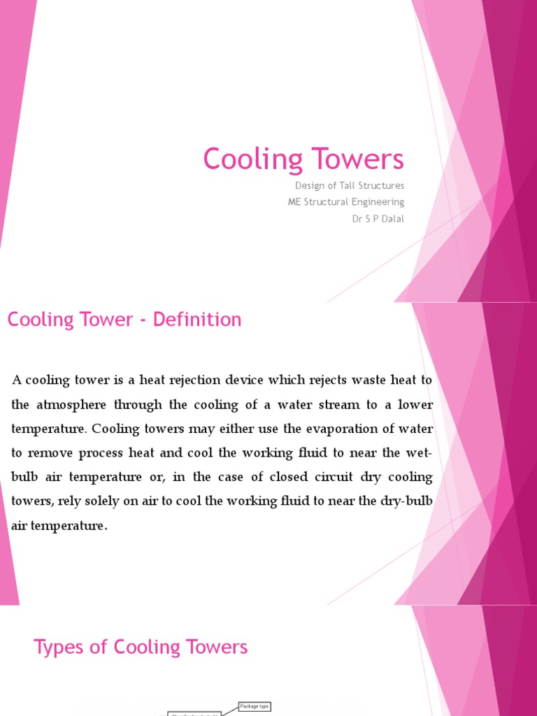 Cooling Towers: Design of Tall Structures Me Structural Engineering Drspdalal | Download Free ...