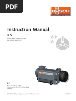 Busch R5 RA 0100 F Instruction Manual | PDF | Pump | Valve