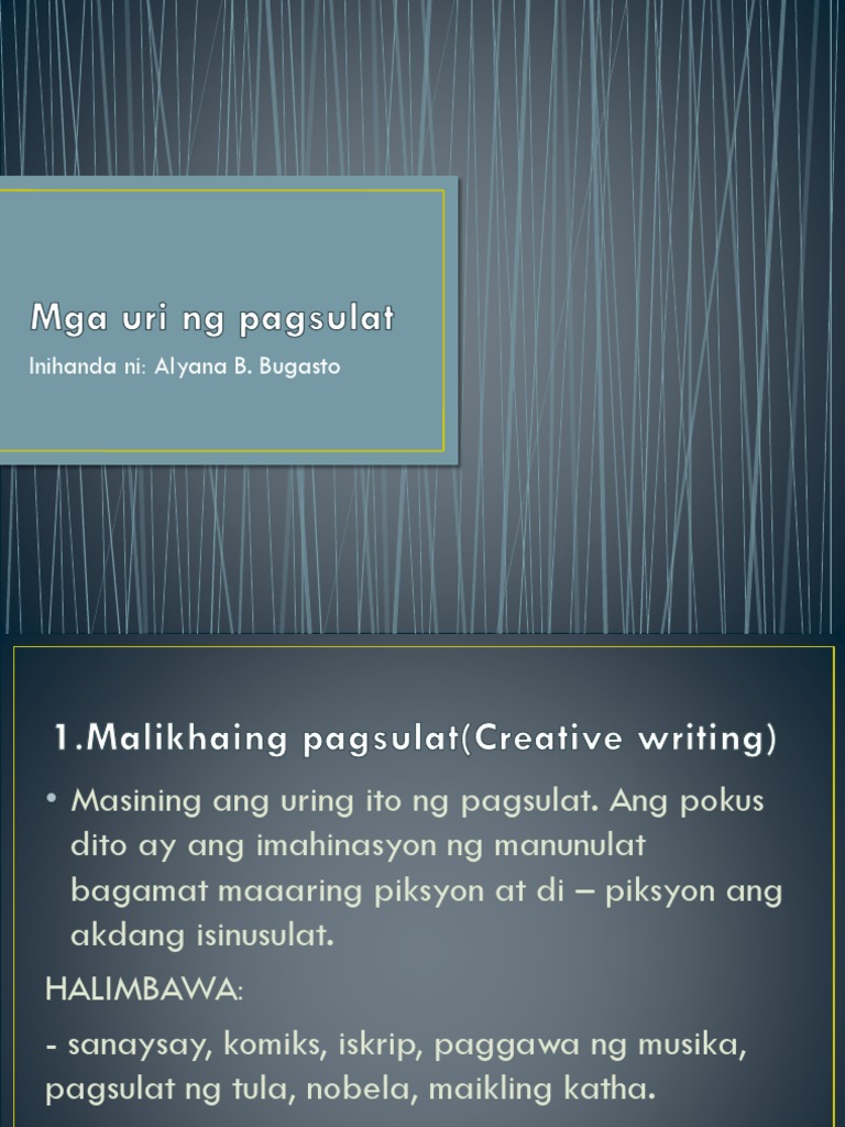 Filipino Report | PDF