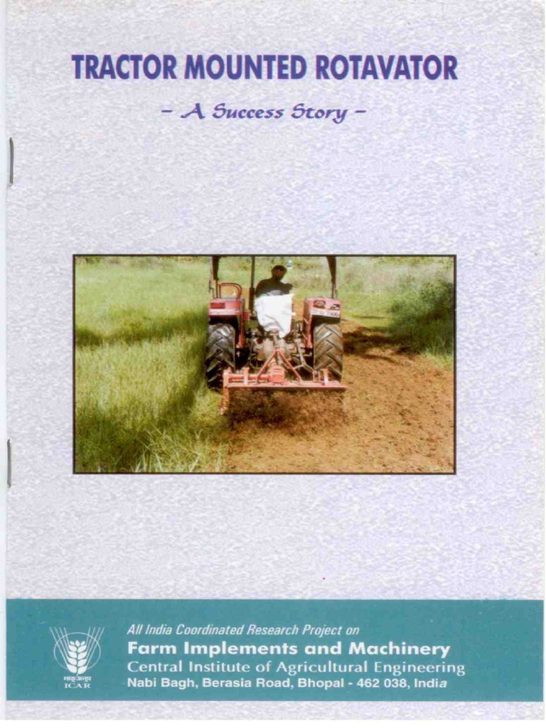 Rotavator PDF | PDF
