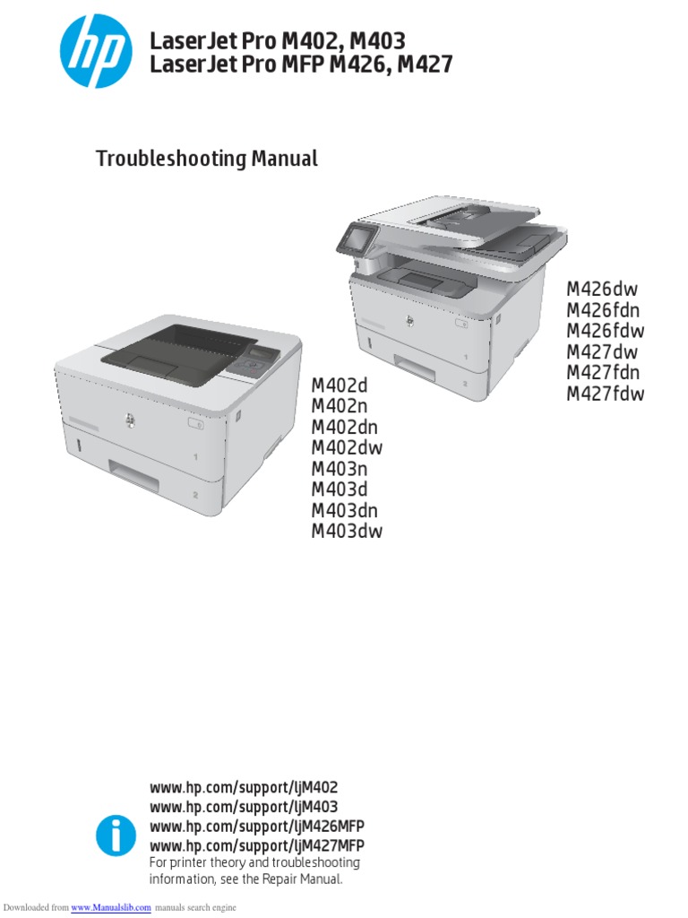 Laserjet Pro m402d PDF | PDF | Computer Network | Printer (Computing)