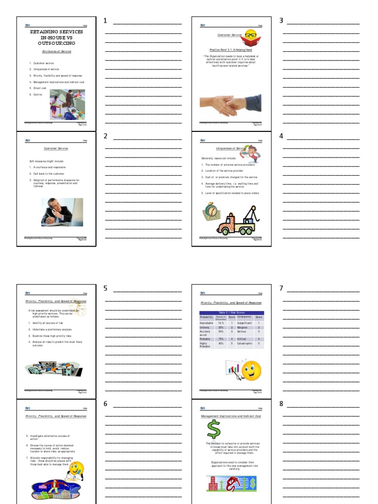 Facilities Management | PDF | Risk | Outsourcing