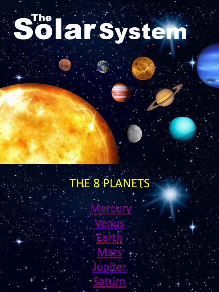 Solar: System | PDF | Solar System | Natural Satellite
