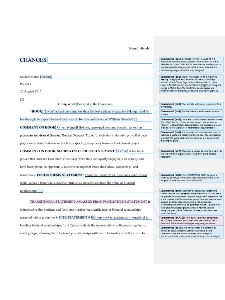 Formulaic Writing Edited March 1 | Download Free PDF | Essays | Expert