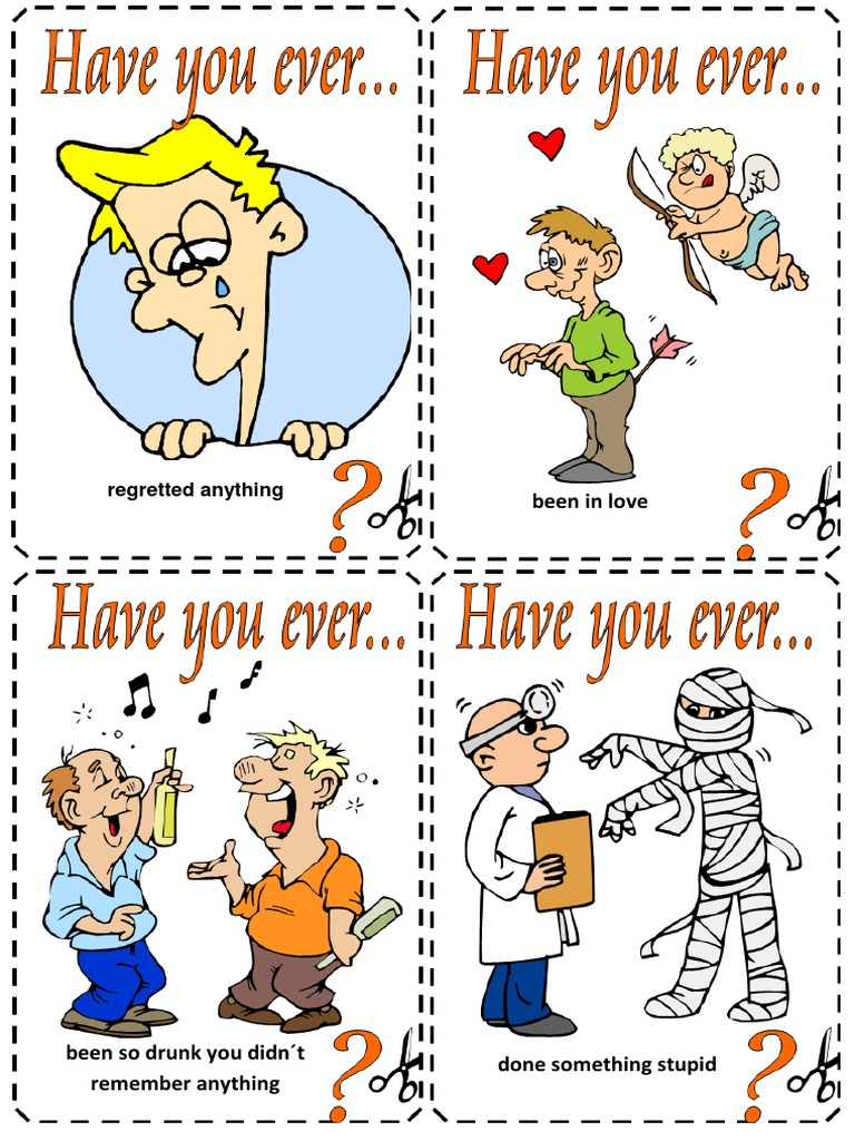 Have You Ever Cards | PDF