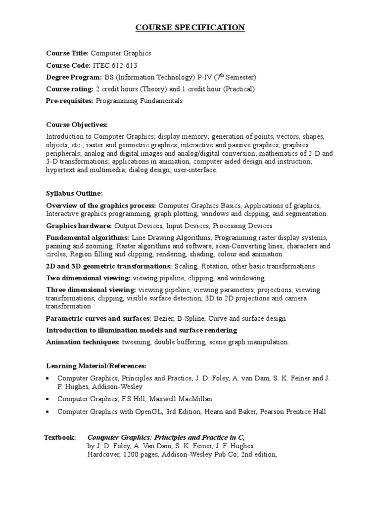 Lab 01 | PDF | Computer Graphics | 3 D Computer Graphics