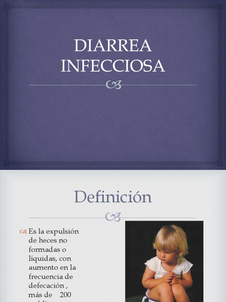 Diarrea Infecciosa 1 | PDF | Diarrea | Escherichia coli