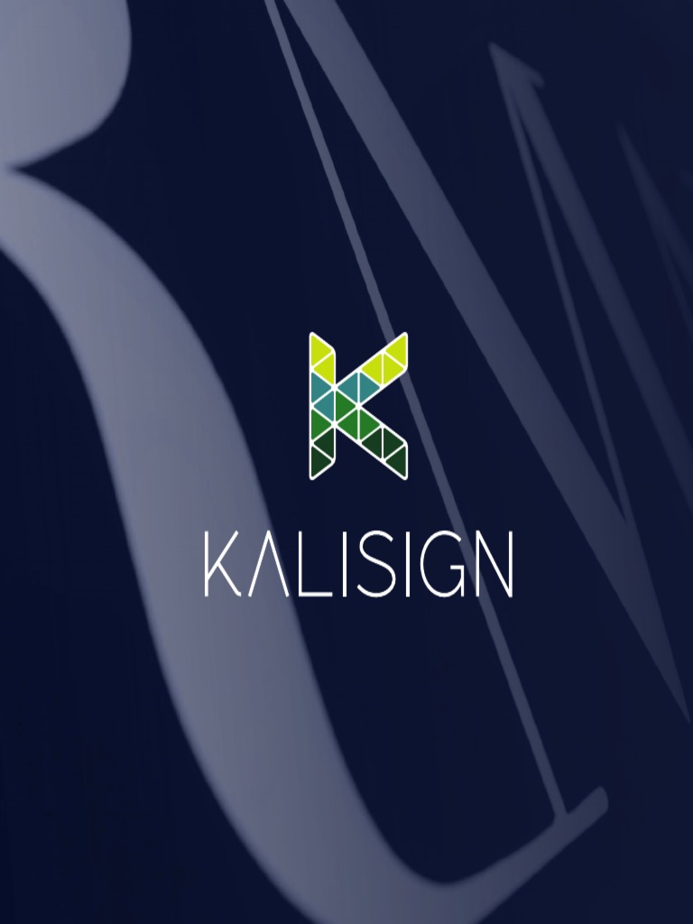 Kalisign Brochure - 2019 PDF | PDF | Light Emitting Diode | Mobile App