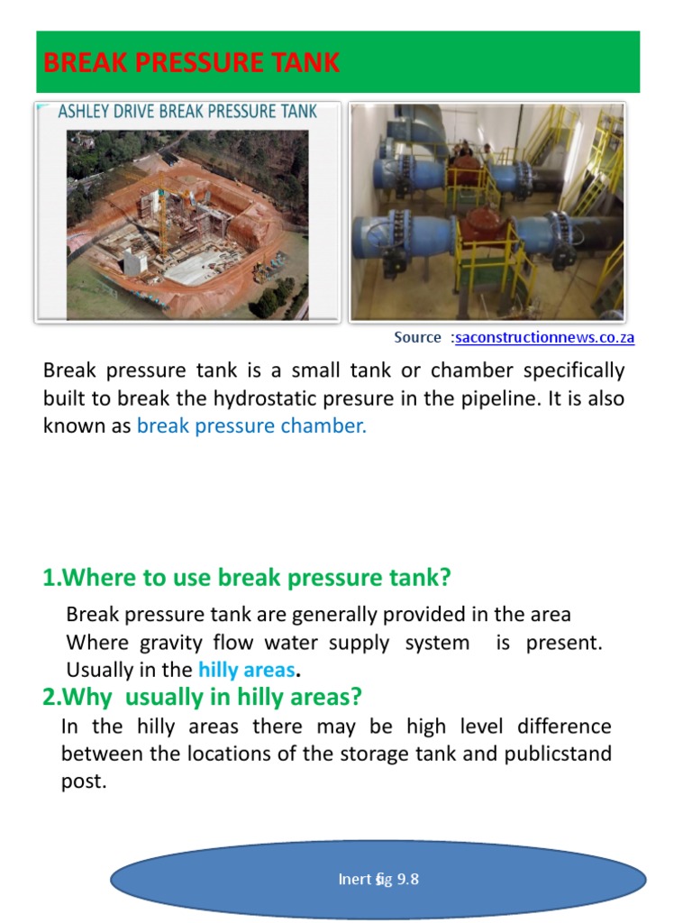 Break Pressure Tank | PDF