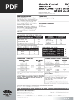 Hot Dip Galvanized (ISO 9223) | PDF | Corrosion | Metals