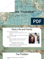Malala Yousafzai: Education Advocate | PDF | Malala Yousafzai | Violence