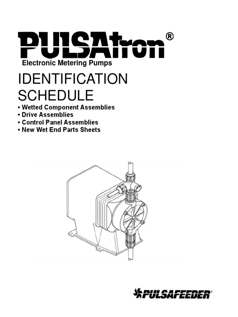 Pulsatron Parts Id PDF | PDF | Hydraulics | Pump
