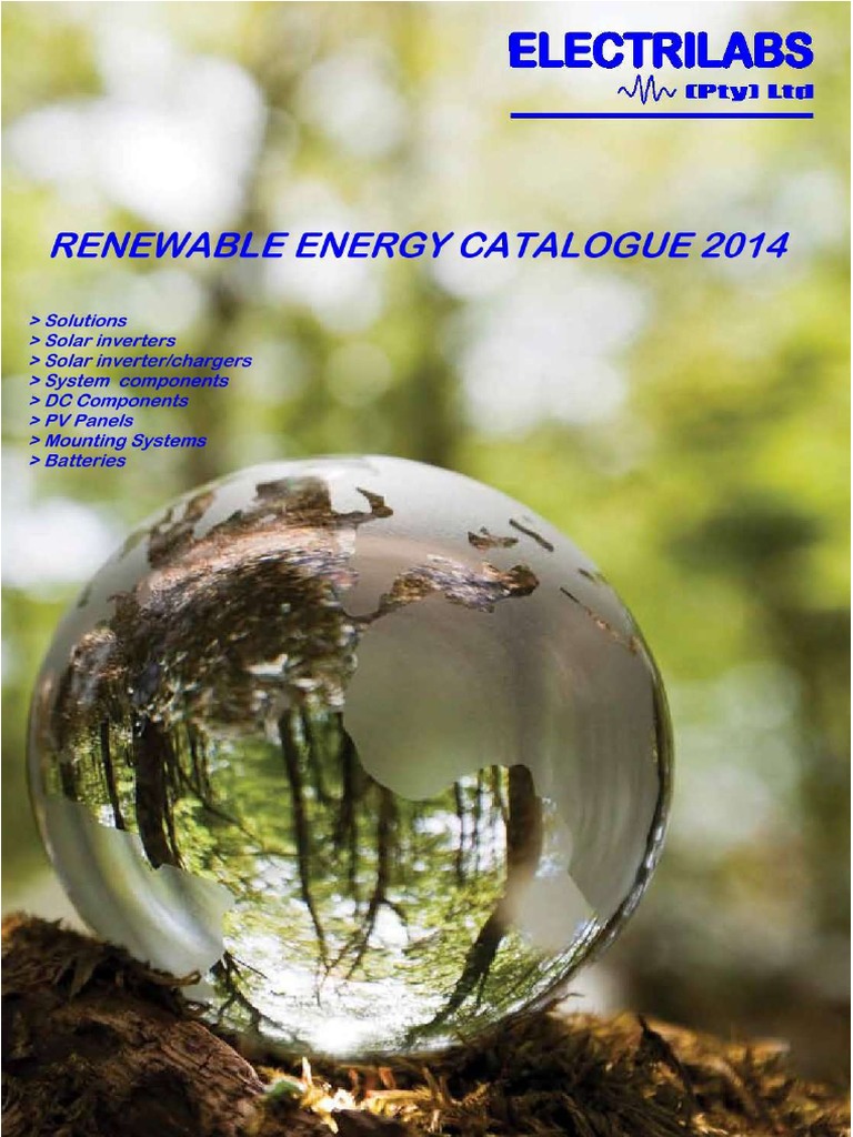Electrilabs Renewable Energy Brochure 2014 | PDF | Power Inverter ...