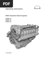 MAN MArine Diesel Engines Repair Manual D2866 LE 401 402 403 405 D2876 ...