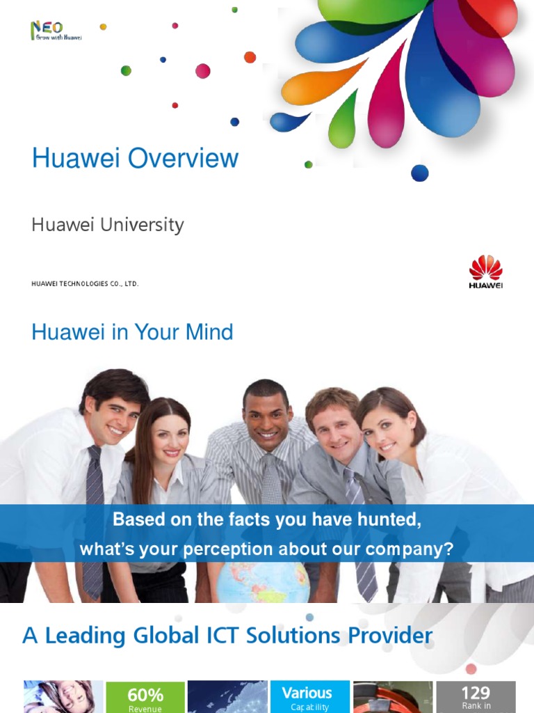 Huawei Overview | PDF | Internet Of Things | Business