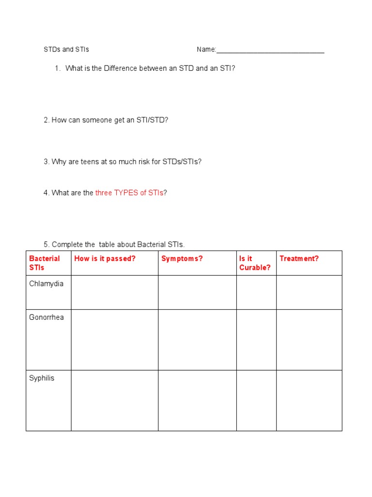 Stds and Stis 1 | PDF