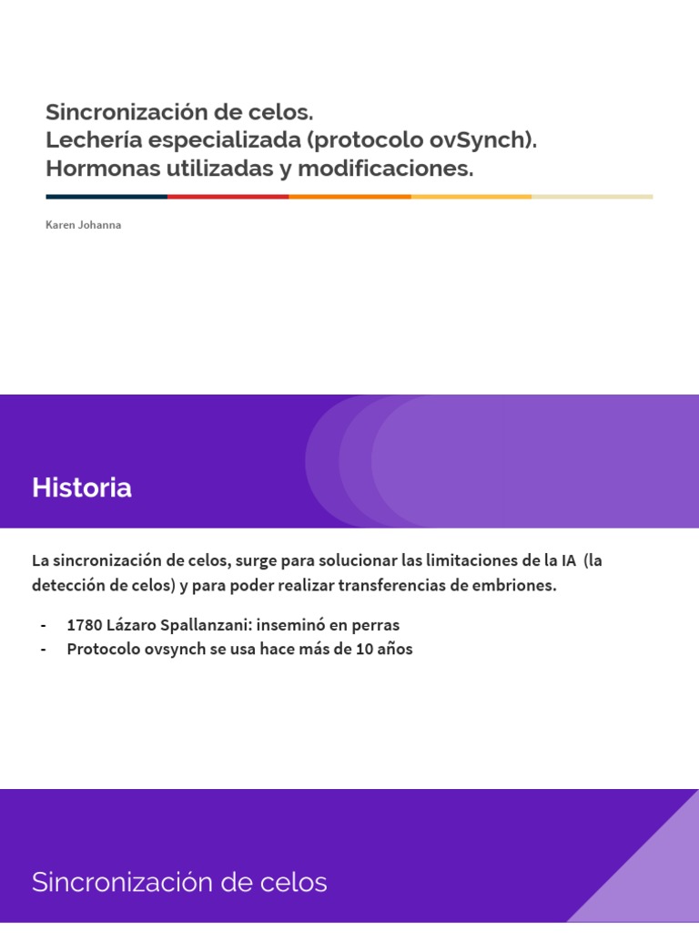 Protocolo Ovsynch | PDF | Hormona luteinizante | Reproducción humana