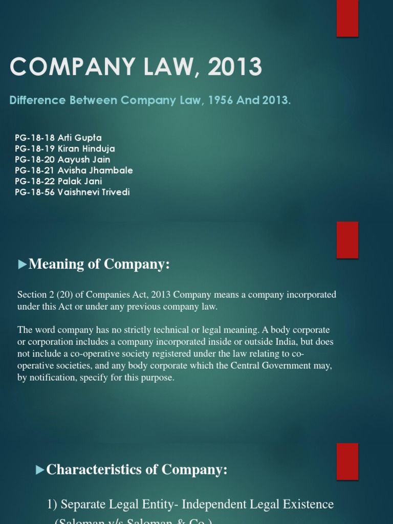 Updated Law PPT-2 | PDF | Corporations | Insider Trading