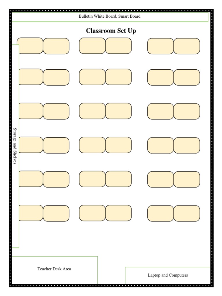 Classroom Setup Guide: Tech & Storage | PDF