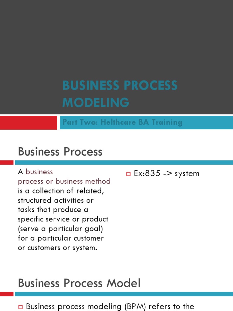 Business Process Modeling | PDF | Business Process | Systems Engineering