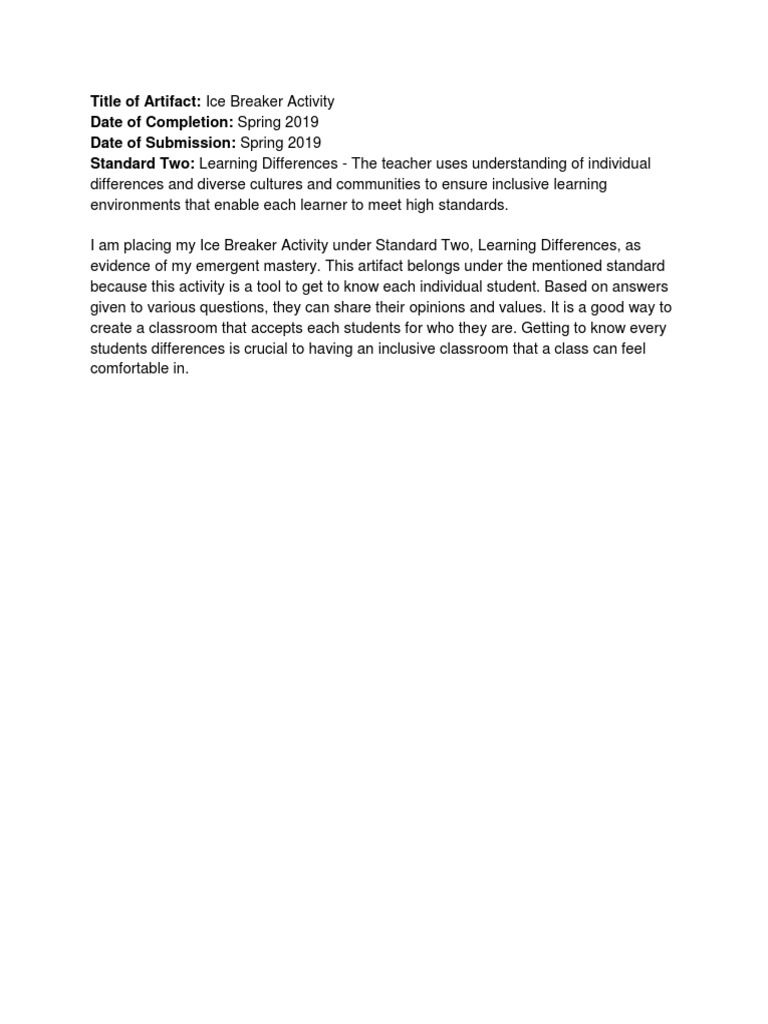 Rationale Template | PDF | Applied Psychology | Learning