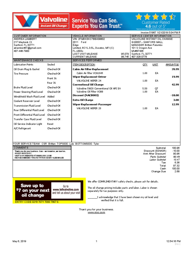 51967 | PDF | Motor Oil | Private Transport