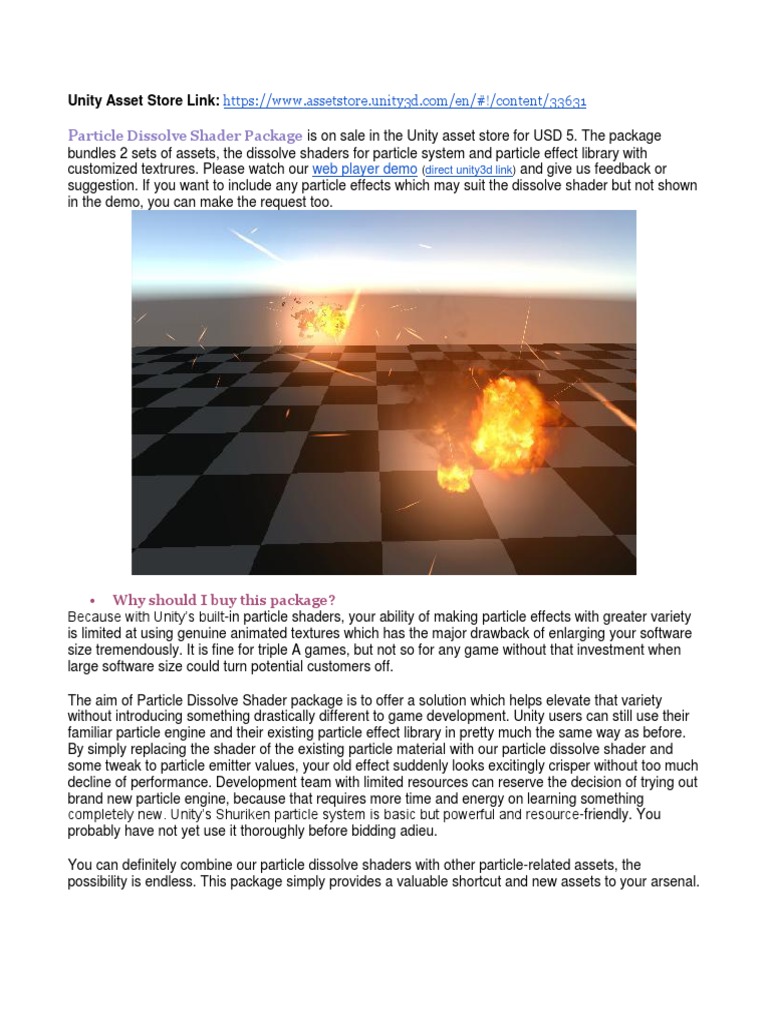 Particle Dissolve | PDF | Texture Mapping | Shader