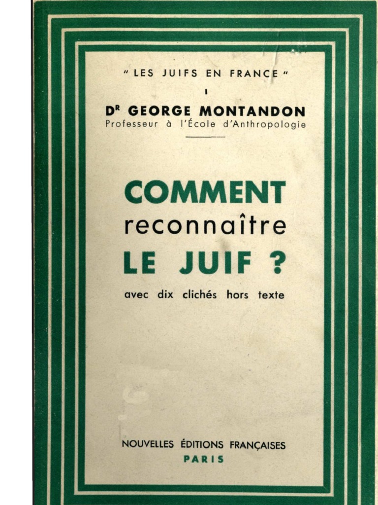 Comment Reconnaitre Le Juif | PDF | Royaume de Juda | Juifs
