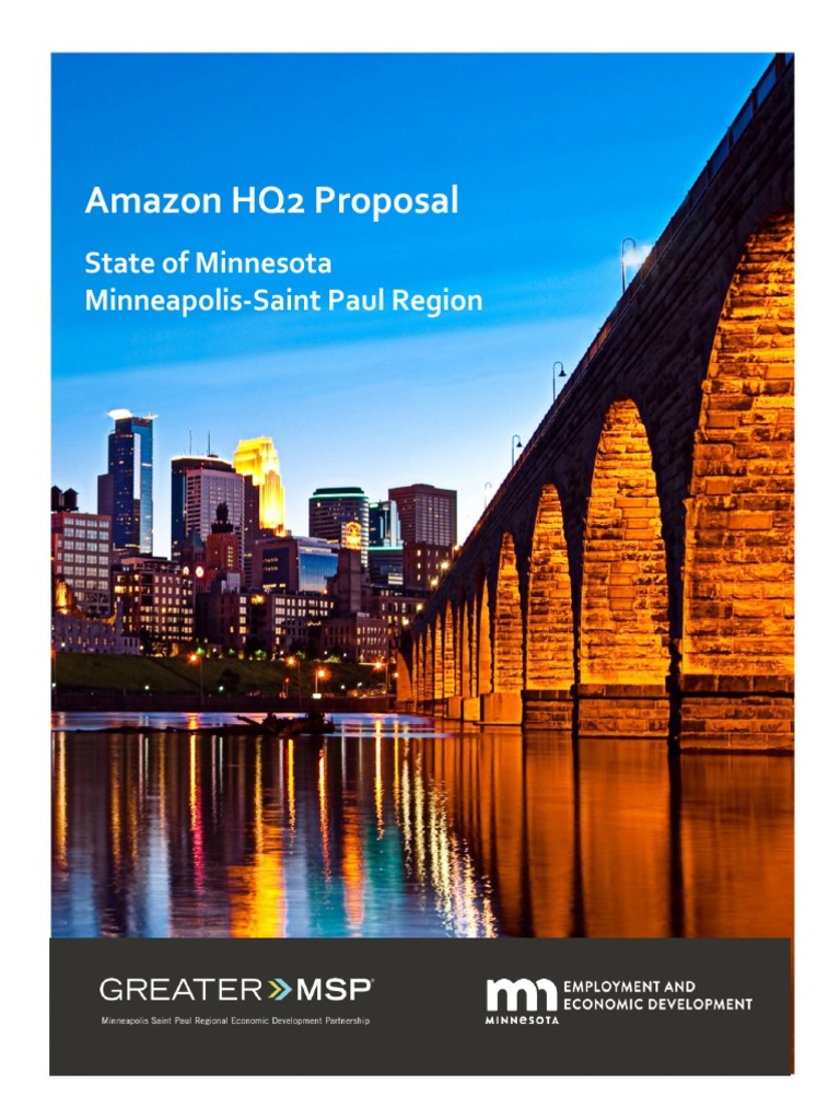 Amazon Hq2 Proposal | PDF | Programmer | Minnesota