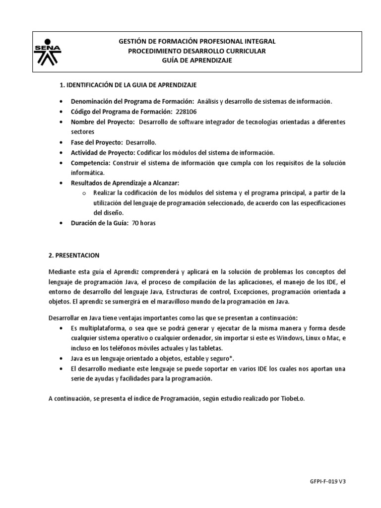 Guía Aprendizaje Java | PDF | Java (lenguaje de programación) | Objeto (informática)