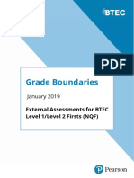 Grade Boundaries March 2025 Btec Level 2 Technicals | PDF | Educational ...