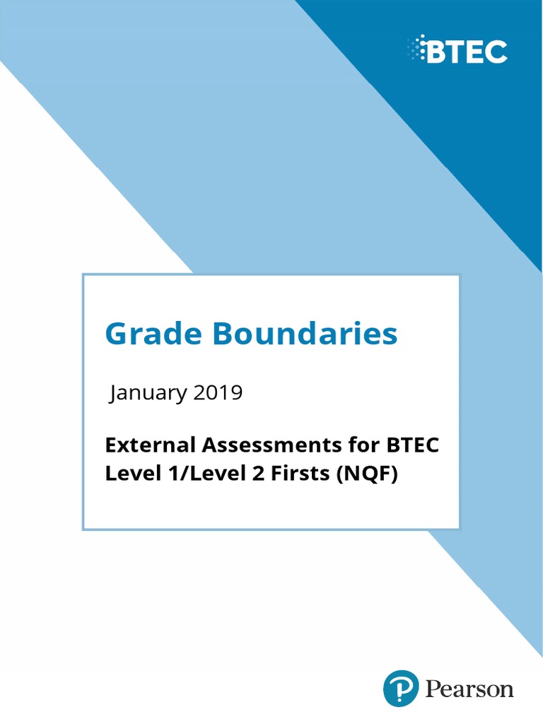 BTEC Grade Boundaries Overview 2025 | PDF | Test (Assessment)