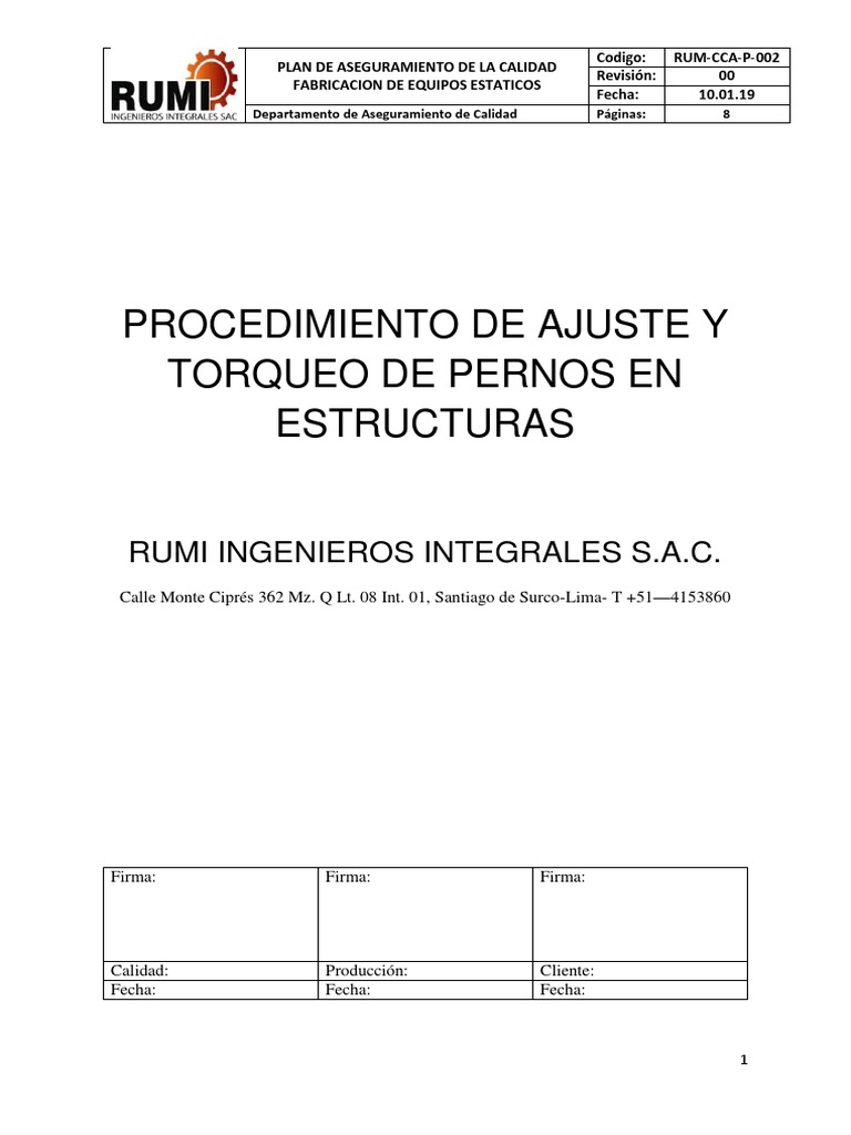 Torqueo | PDF | Fuerza | Ingeniería mecánica