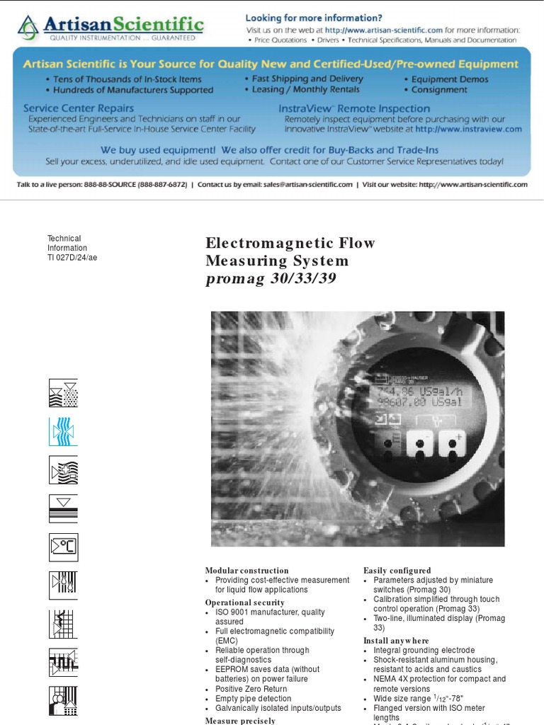 (Vietmatic - Com) PROMAG 33F MANUAL PDF | PDF | Instrumentation | Power ...