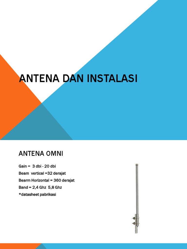 Antena Dan Instalasi PDF | PDF