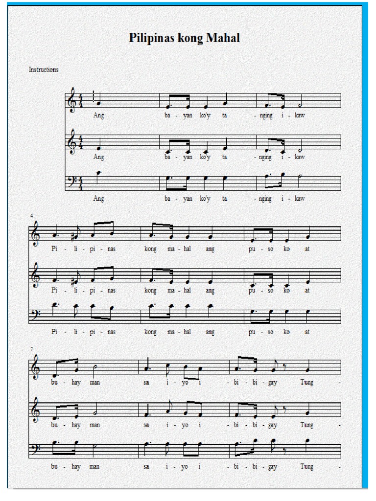 Pilipinas Kong Mahal Word