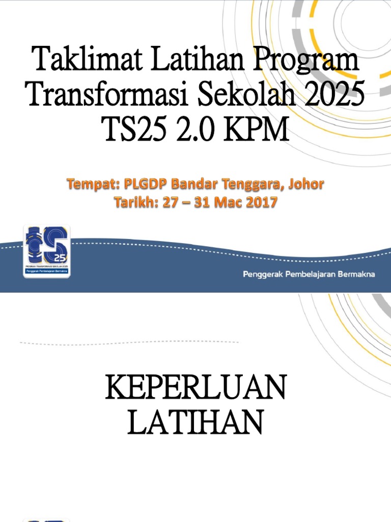 TS25 2.0 Modul 1 - Pengenalan | PDF
