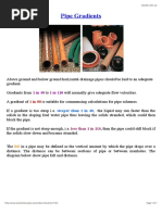 Basic Guide To Calculating Falls and Gradients For Drainage | PDF ...