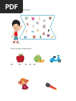 Tarjetas - Silabas M | PDF