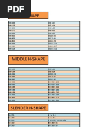 Angle Size Chart | PDF | Notation | Metrology